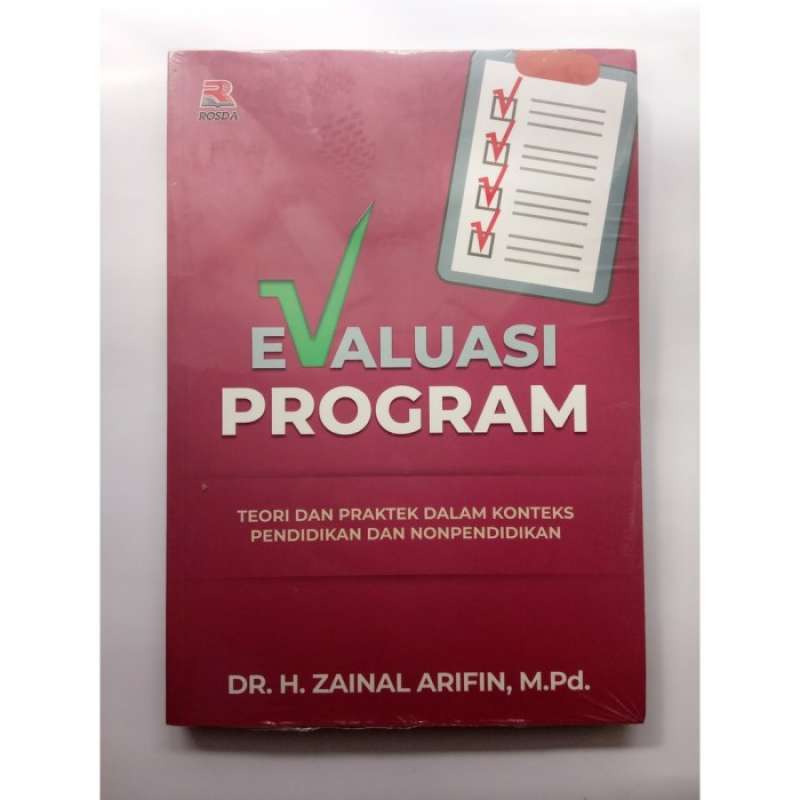 Jual Evaluasi Program Teori dan Praktek Dalam Konteks Pendidikan dan ...