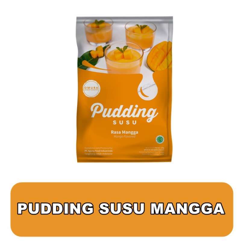 Promo Omura Dessert Shooter Premix Instant Pudding Susu Rasa Mangga ...