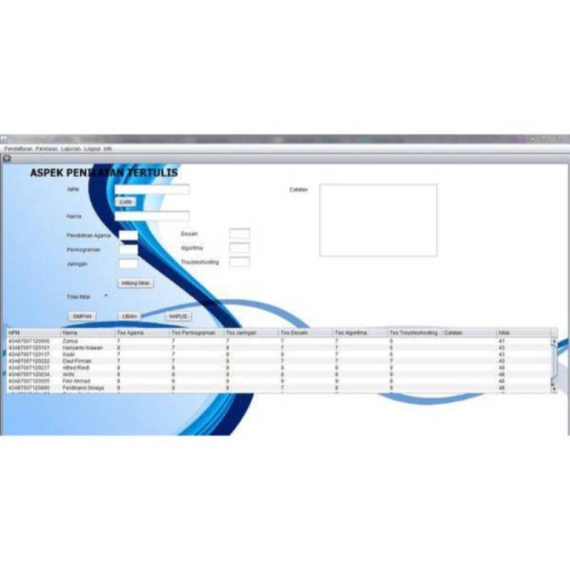 Jual Aplikasi SPK Asisten Lab Java Berbasis Dekstop NetBeans di Seller ... Jual Aplikasi SPK Asisten Lab Java Berbasis Dekstop NetBeans di Seller ...