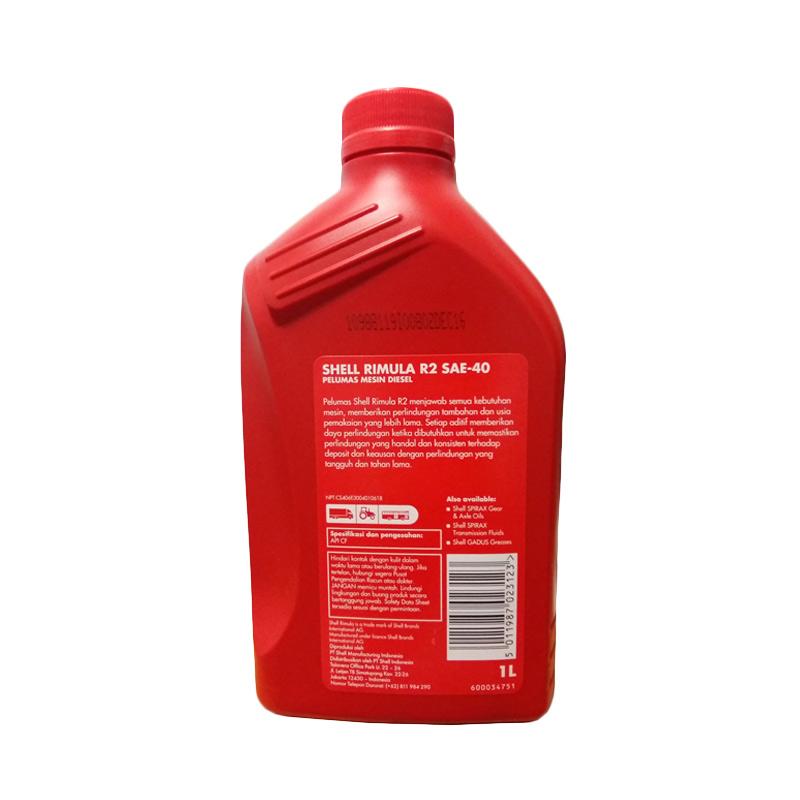 Jual Shell Rimula R2 - Pelumas Oli Mesin Mobil Diesel [1 Liter] Di ...