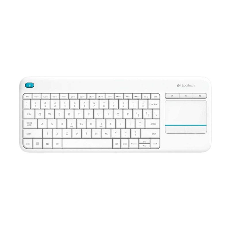 Promo Logitech K400 Plus Wireless Touch Keyboard - Putih Diskon 33% di ...