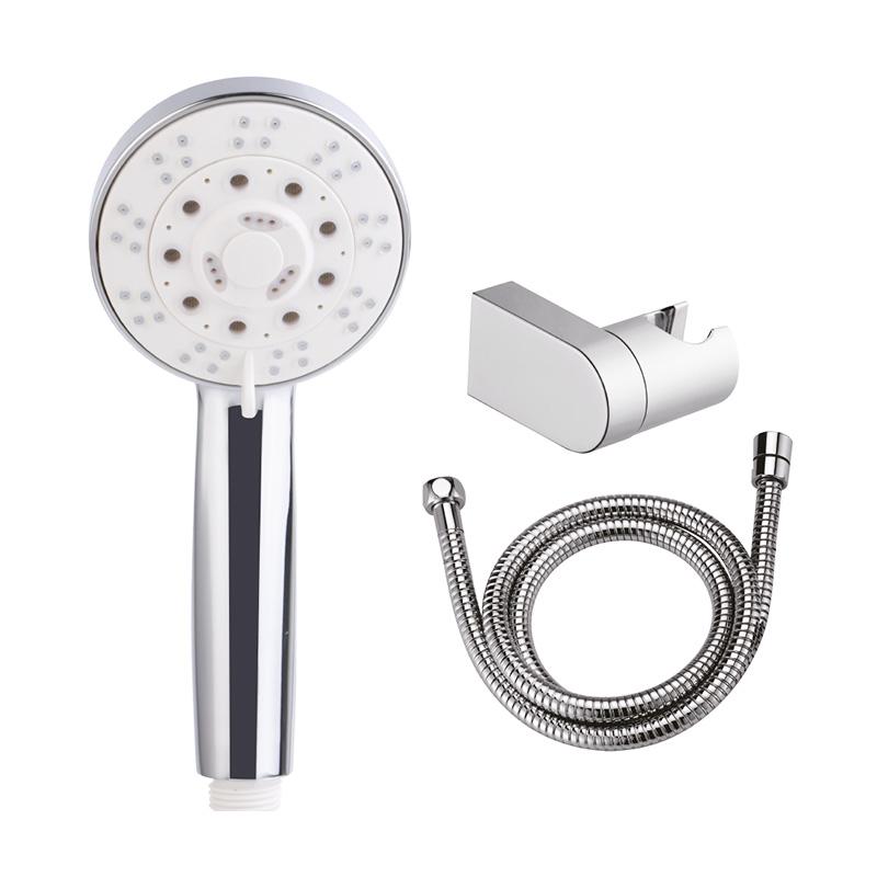 Jual Waterplus SHS-021CW-S1 Hand Shower Set [5 Fungsi] - Perak di Seller waterplus+ - Kota ...