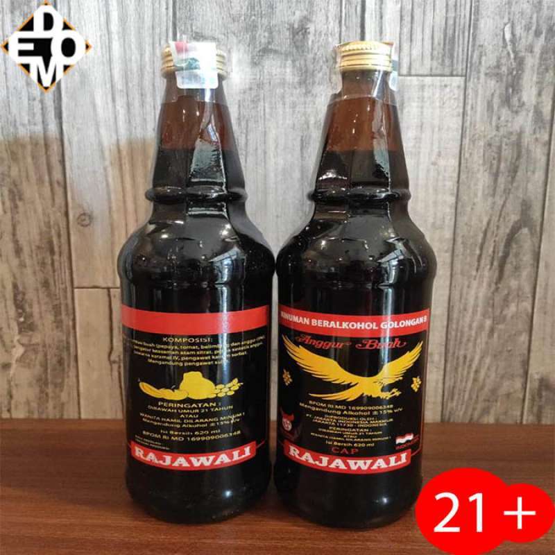 Jual Anggur Merah Rajawali Kepek Kepek 620 ml di Seller DOMEKOM - Duri ...