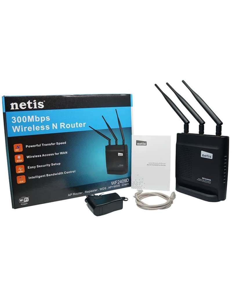 Jual BEST PROMO WF2409D Netis 300Mbps Wireless N Router di Seller Store Hanzo - Karet Tengsin ...