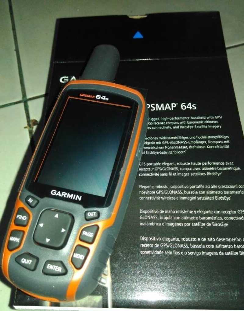 Jual RECOMMENDED GPS GARMIN 64S + PETA INDONESIA + BASECAMP + NAVNET di ...