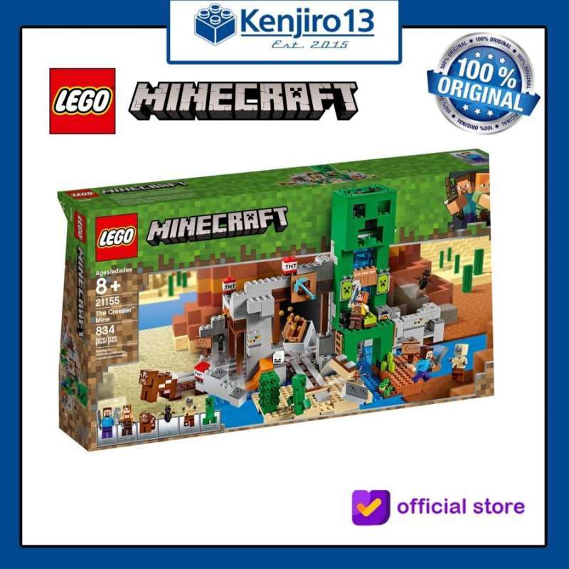 Jual Lego Minecraft 21155 The Creeper Mine Di Seller Kenjiro13 ...