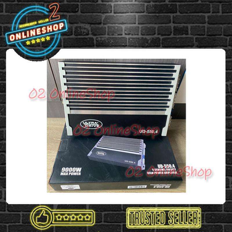 Jual POWER 4 CHANNEL ULTRADRIVE AMPLIFIER 4CH AMPLI MOBIL POWER MOBIL 4 ...