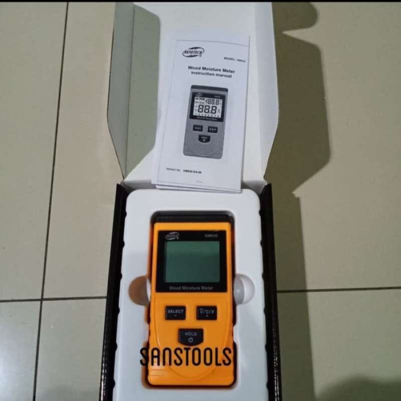 Jual Benetech Gm630 Induction Wood Moisture Meter Alat Ukur Kelembapan Kayu Di Seller Aksara ...