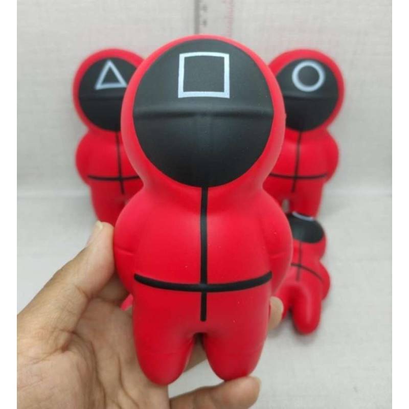 Jual Mainan Anak Terbaru Squishy Model Squid Game Medium Anti Stres ...