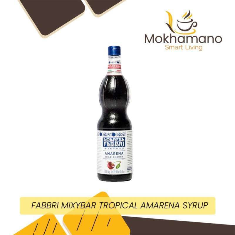 Promo Fabbri Amarena Syrup Sirup Amarena Cafe Commercial 1300gram ...