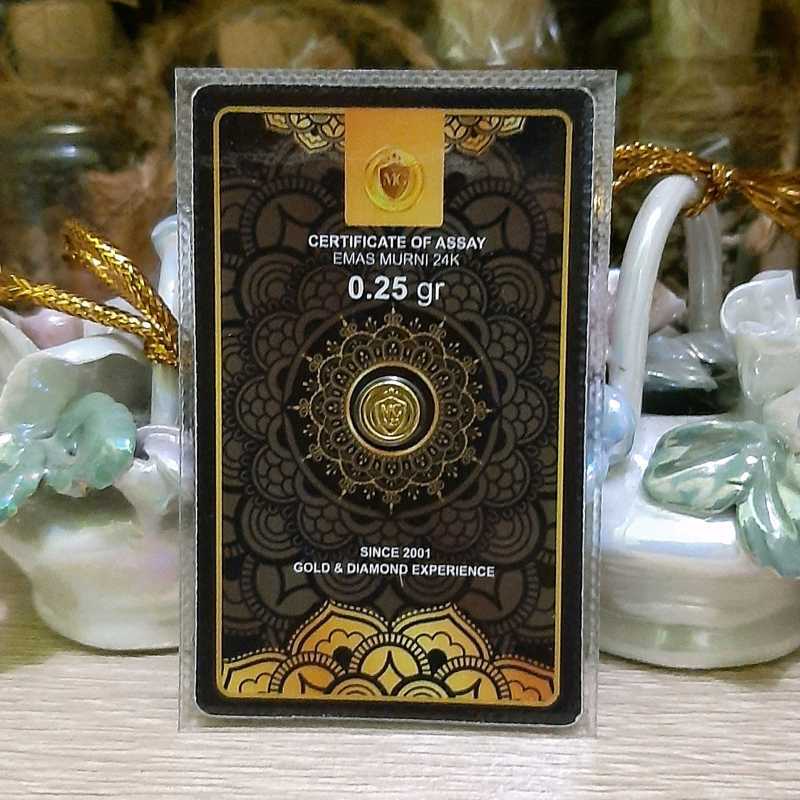 Jual Logam Mulia Minigold 0.25 gram di Seller Deamourgold - Kota Bogor ...