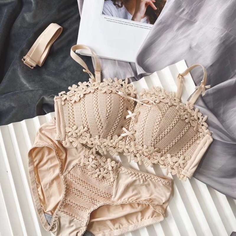 Promo Angela Premium Japan Bra Bh Push Up Set Tanpa Kawat - Sesuai ...