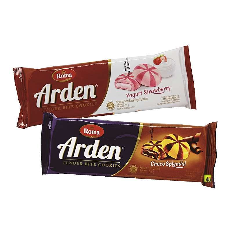Promo ROMA Arden - Tender Bite Cookies - 30g Sachet - STRAWBERRY Diskon ...