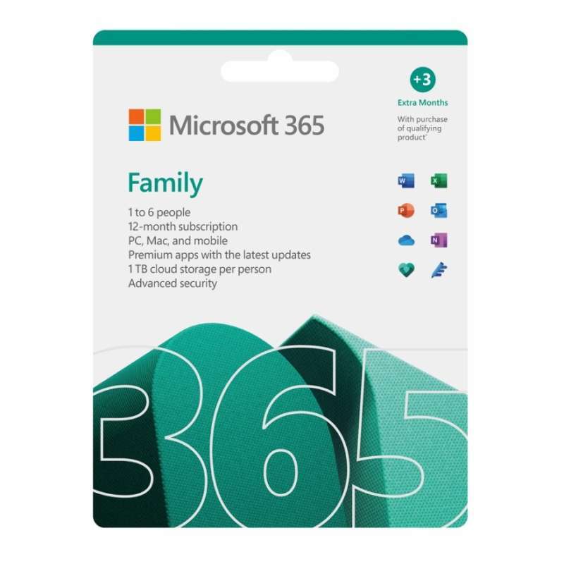 Jual Software Microsoft Office 365 Family 2019 2021 Posa Card Di Seller ...