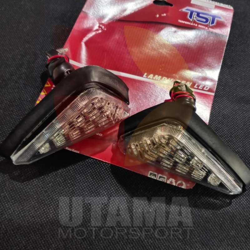 Jual lampu sein tempel sein temel segitiga merk GMA TST sein cbr,r15,ninja di Seller Utama ...
