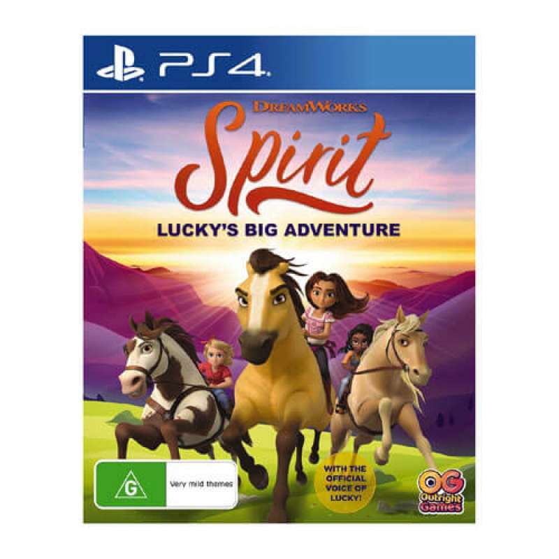 Jual DreamWorks Spirit Lucky's Big Adventure Video Game - PS4 di Seller ...