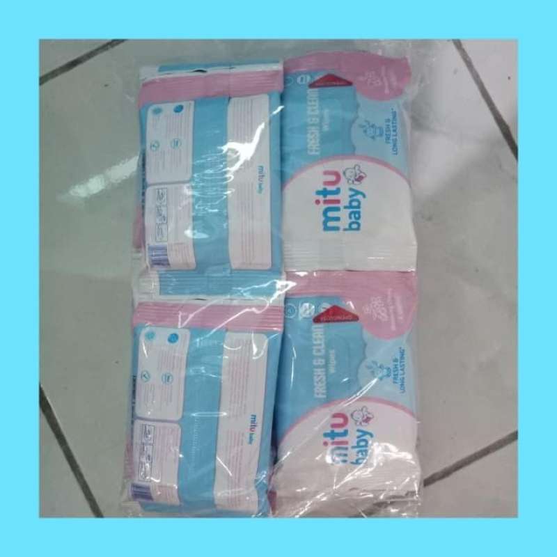 Jual Tisu / Tissue Basah Mitu Baby Sachet di Seller Sinarlautan_Store ...