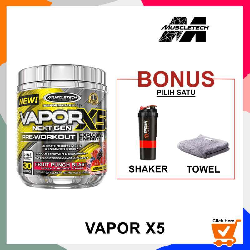 Jual MUSCLETECH VAPOR X5 NEXT GEN - MUSCLE STRENGTH & ENDURANCE | PRE ...