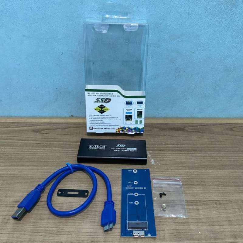 Promo Case Ssd M.2 Ngff Sata Usb 3.0 - Ssd Enclosure Hardisk Casing M ...