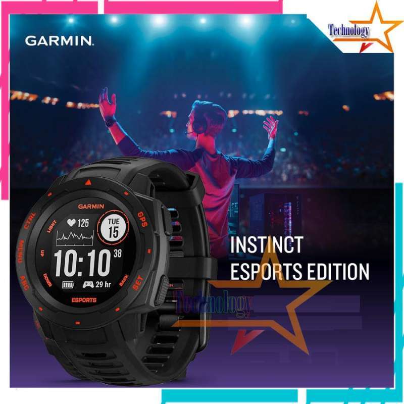 Jual Jam Tangan Pria Garmin Instinct Esports Edition Support GPS ...