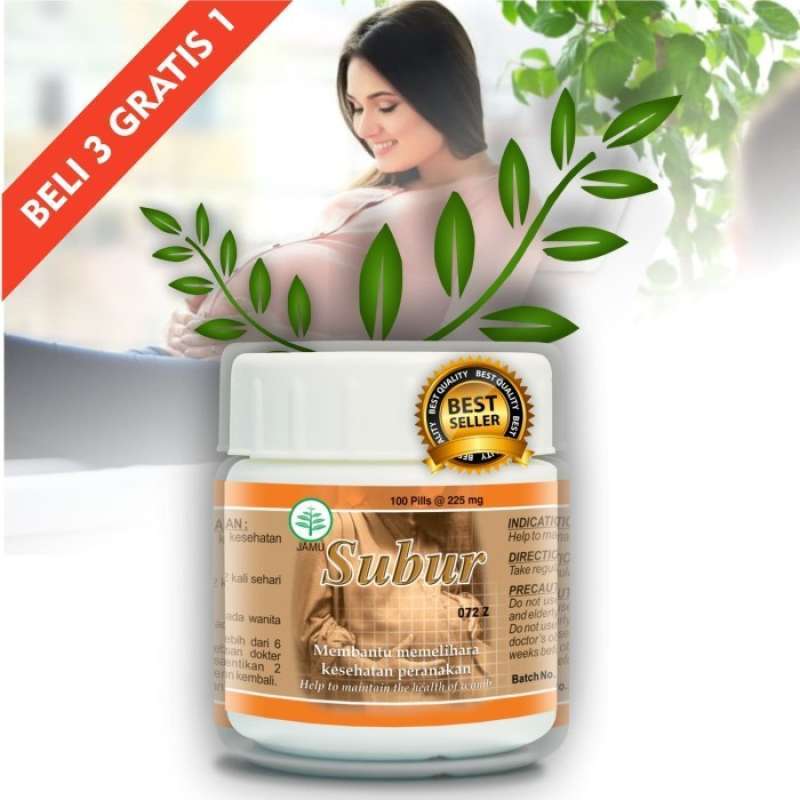 Jual Subur 100 Pil Vitamin Ibu Hamil Suplemen Penyubur Kandungan Wanita ...