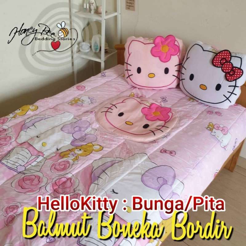 Jual Balmut Karakter Hello Kitty Bunga di Seller Jaya Ory Store ...