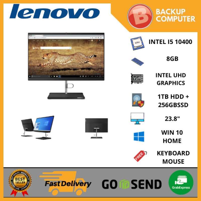 Jual Aio Lenovo Thinkcenter V50a-24imb-afid (11fja0afid) I5-10400t Di Seller Backup Computer ...