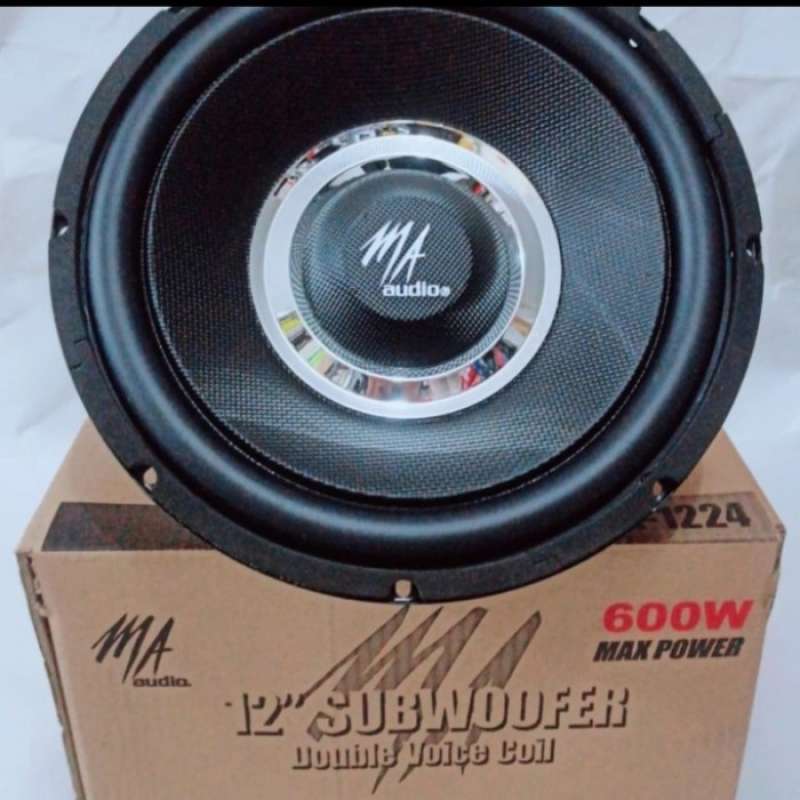 Jual Subwoofer 12 MA-1224 MA AUDIO DOUBLE COIL di Seller Gasta Depn ...