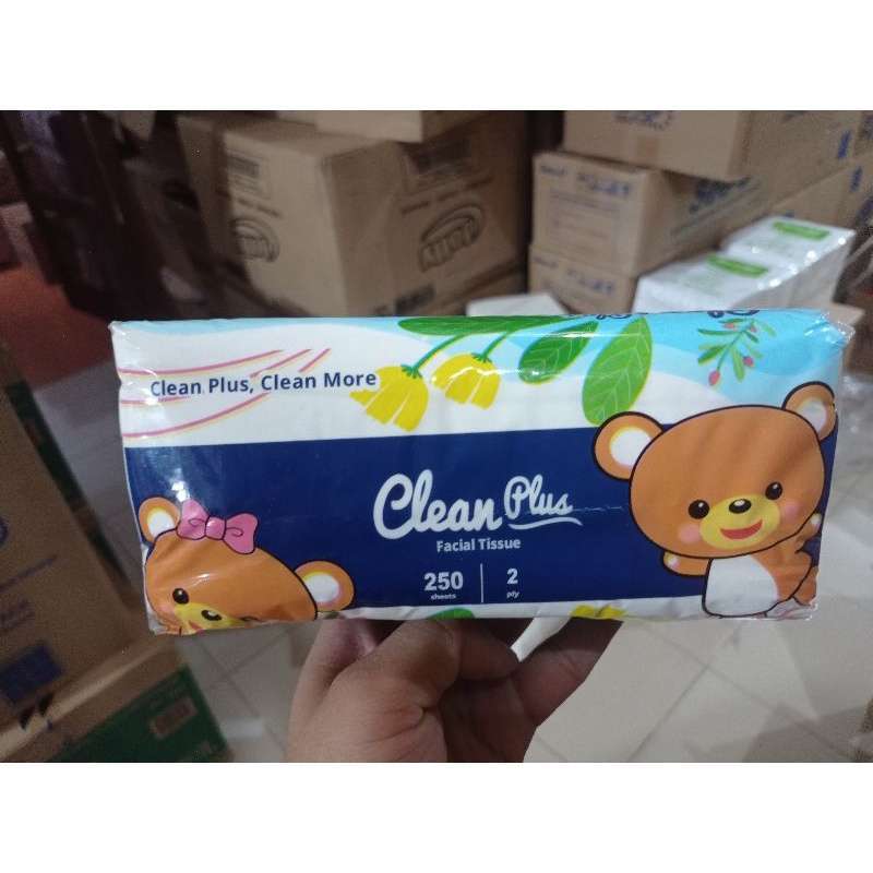Jual tissue clean plus 250 sheets di Seller Mami Tissue - jalan tosiga ...