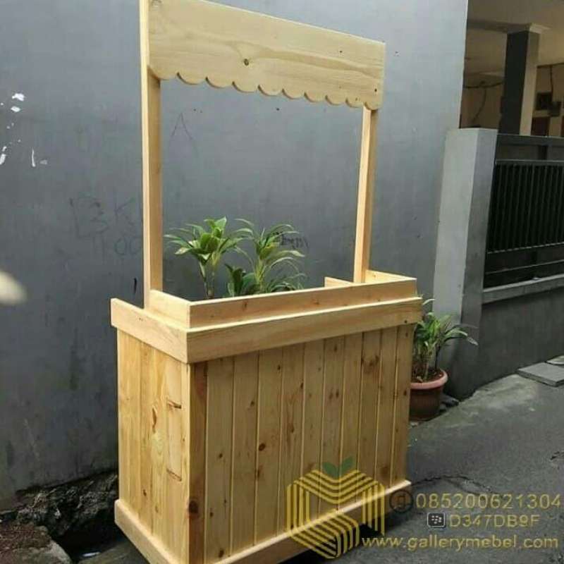 Jual Gerobak Kayu Untuk Jualan / Booth Gerobak Stand Kayu Jati Belanda ... Jual Gerobak Kayu Untuk Jualan / Booth Gerobak Stand Kayu Jati Belanda ...