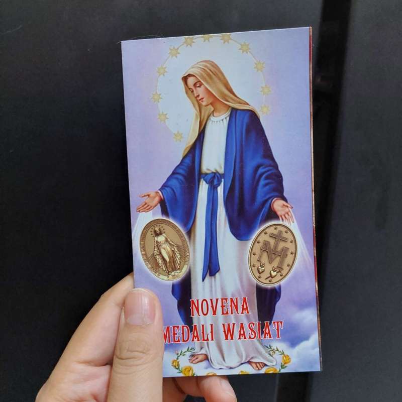 Jual LEMBAR PETUNJUK KAPLET DOA NOVENA MEDALI WASIAT / PANDUAN DOA UMAT KATOLIK di Seller ...