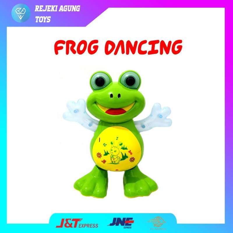 Jual Mainan Robot Katak Dancing Frog Dance 3008 di Seller Rejeki Agung Toys - Sukorejo, Kab ...