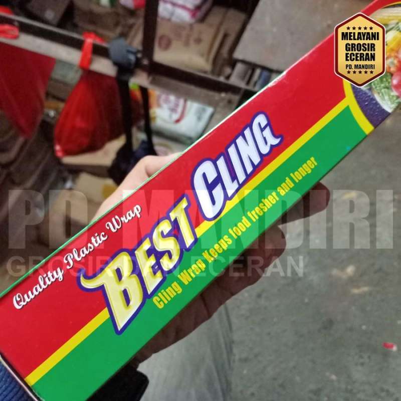 Jual BEST CLING WRAPING PLASTIC 30 CM 12 INC di Seller PD MANDIRI BDG ...