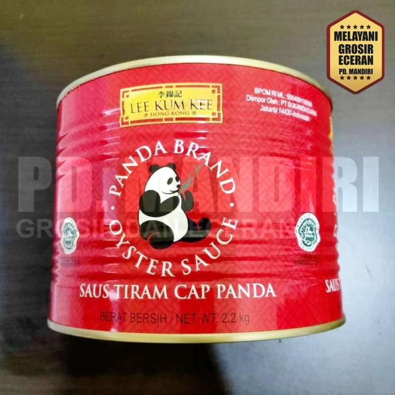 Jual CAP PANDA SAUS TIRAM LEE KUM KEE 2,2 KG / OYSTER SAUCE / LKK di ...