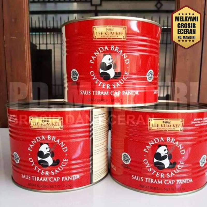 Jual CAP PANDA SAUS TIRAM LEE KUM KEE 2,2 KG / OYSTER SAUCE / LKK di ...