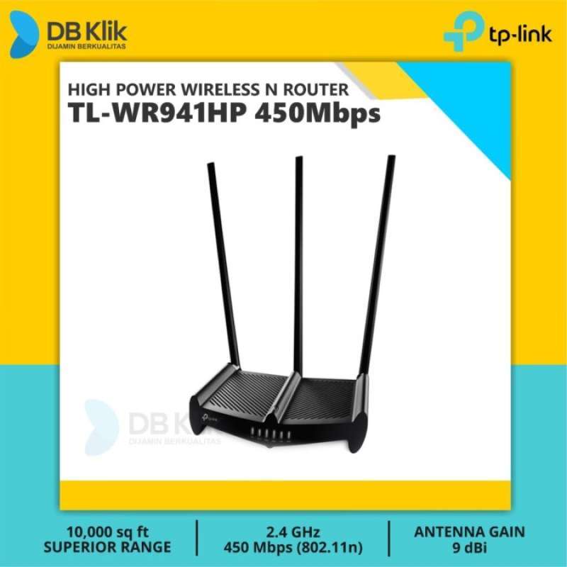 Promo Wireless N Router Tp Link Tl-Wr941Hp 450Mbps -Router Tplink Tl ...