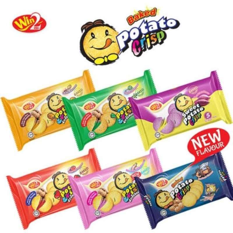 Jual Win2 Potato Crisp Seafood Flavour Di Seller Toko Asia Baru - Toko ...