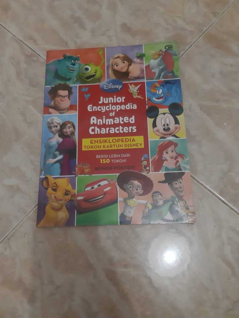 Jual Buku Disney Junior Encyclopedia of Animated Characters ...