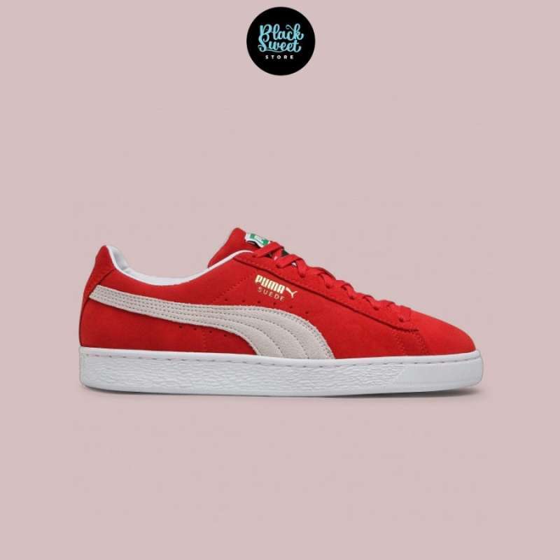 Promo SEPATU SNEAKERS PRIA PUMA SUEDE CLASSIC RED Diskon 51% di Seller ...