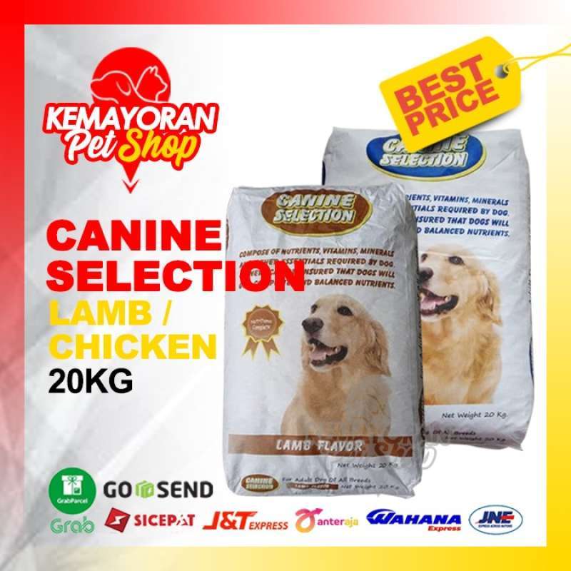 Jual CANINE SELECTION DOG 20kg Makanan Anjing CANINE SELECTION [GRAB ...