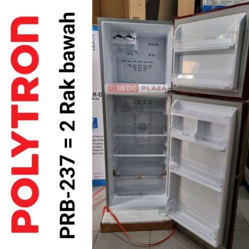 Jual Kulkas Polytron 2 Pintu Prb-217 / 237 / 287 New 2022 Bunga Timbul ...