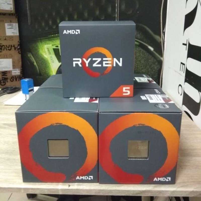 Jual Amd Ryzen 5 2600 3.4ghz Up 3.9ghz With Amd Wraith Spire Cooler ...