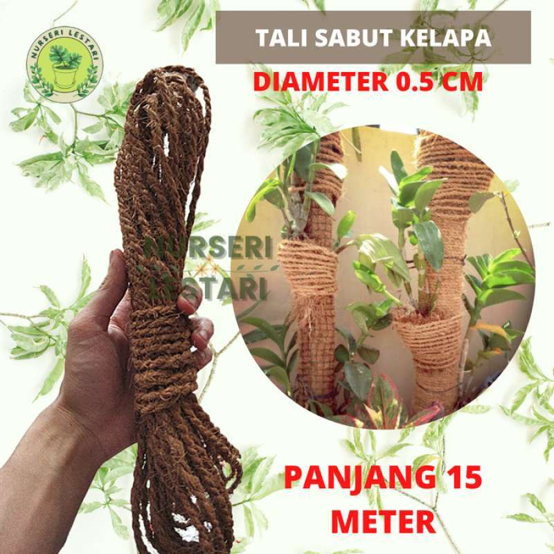Jual Tali Sabut Kelapa Ikat Tanaman 15 Meter di Seller blue mart ...