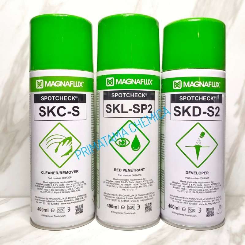 Promo MAGNAFLUX SPOTCHECK Paket NDT cek keretakan Diskon 9% di Seller ...