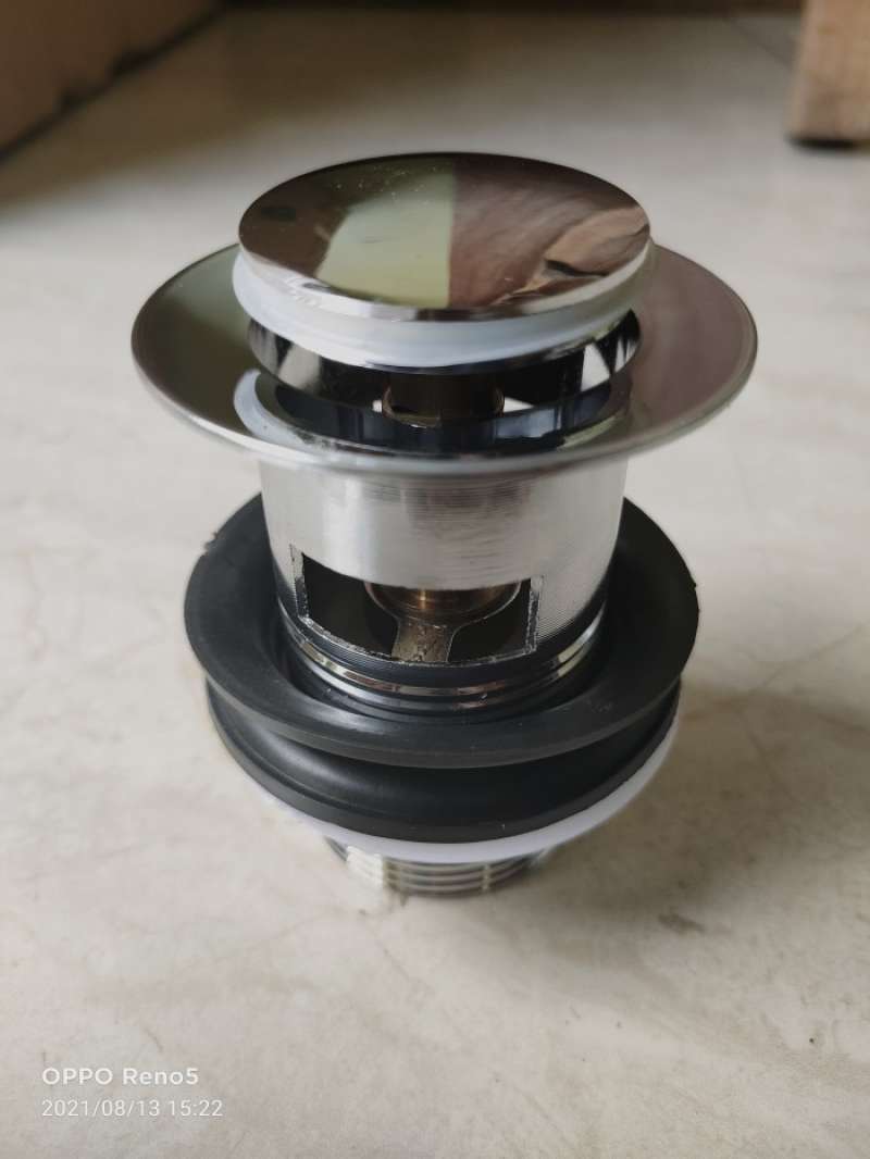 Promo afur pop up/afur washtafel/pembuangan washtafel pencet Diskon 7% ...