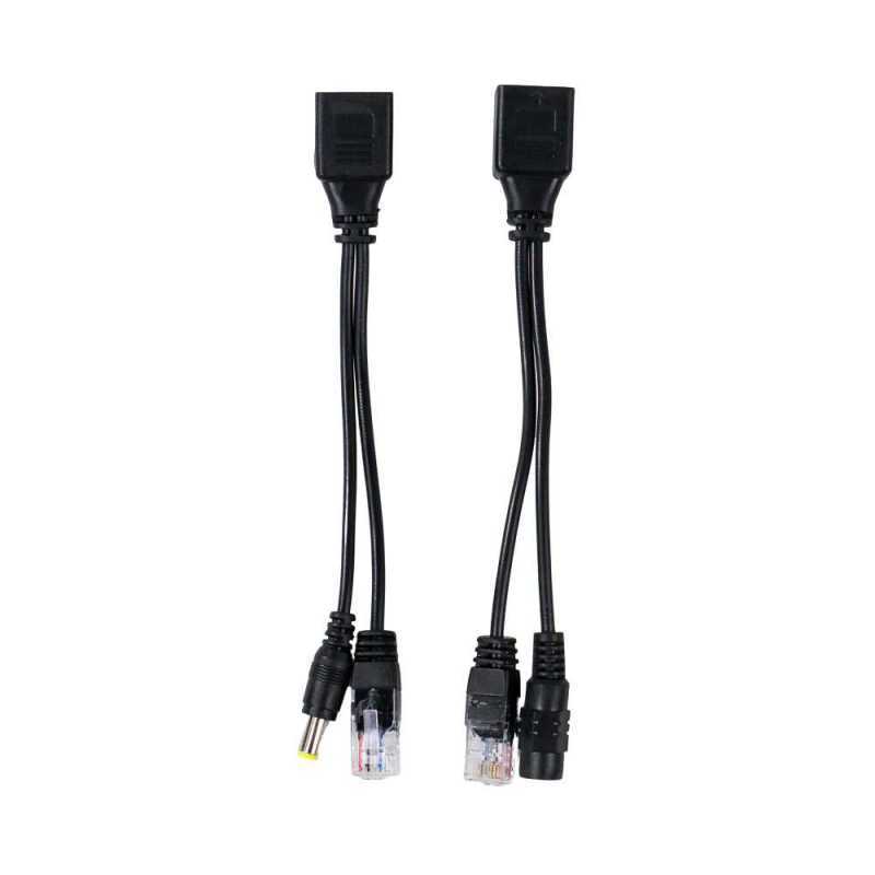 Promo Glo Passive Poe Power Over Ethernet Cable Male & Female Power ...