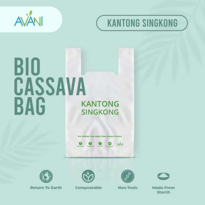 Jual Cassava Bag Kantong Singkong Eco Friendly Paling Murah (100 Pcs ...