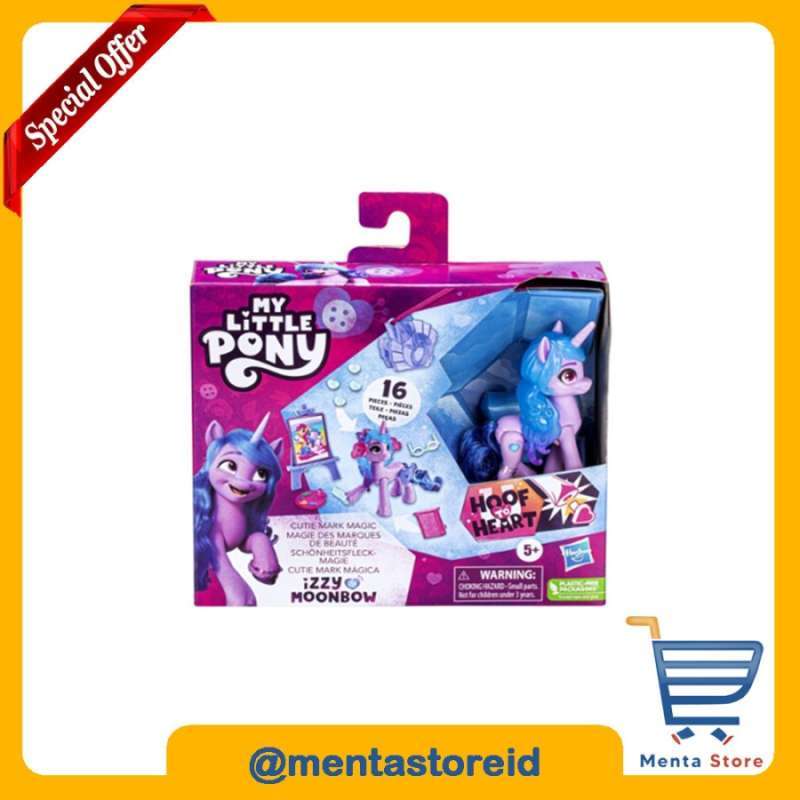 Promo My Little Pony Cutie Mark Magic Izzy Moonbow Original Hasbro ...