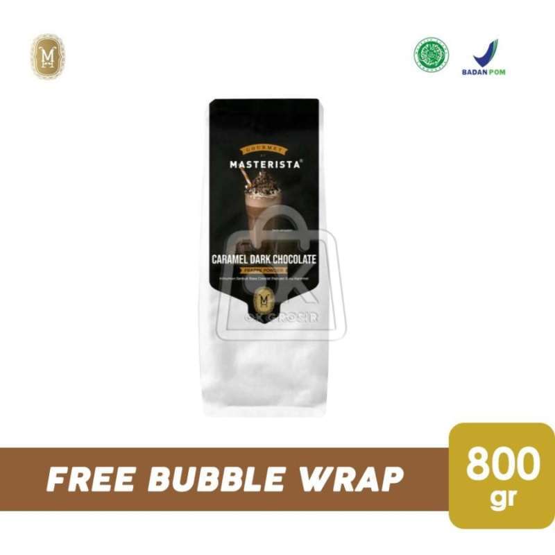 Jual Masterista Bubuk Minuman Caramel Dark Chocolate FRAPPE (800 gr) di ...