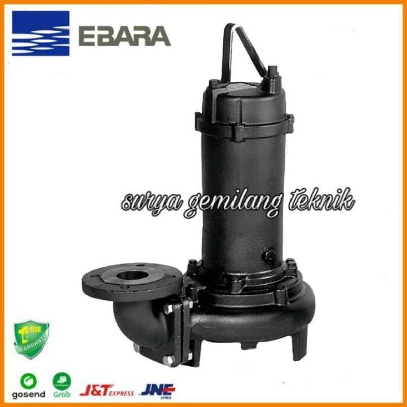 Jual Pompa Ebara 80DL53.7 4HP 380V Pompa Celup Air Limbah Ipal di ...